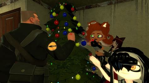 Gmod Tf2 Splatoon Touhou Decorating The Tree By Superfiregmod On Deviantart