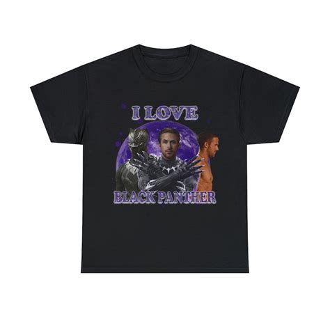 I Love Black Panther Ryan Gosling Shirt Inspire Uplift