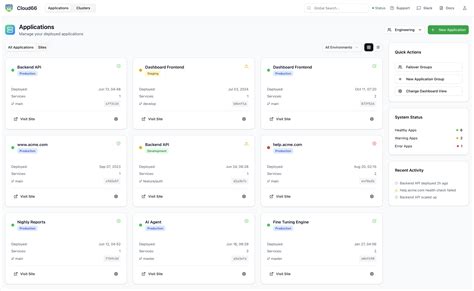Cloud 66 Deploy Your Applications To Any Cloud
