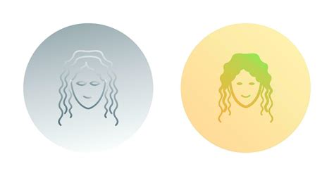 Hair Curly Vector Icon 25193449 Vector Art At Vecteezy