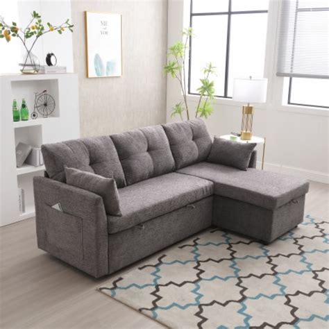 Simplie Fun Versatile Modular Sectional Couch With Storage And Reversible Design 1 Count Fred