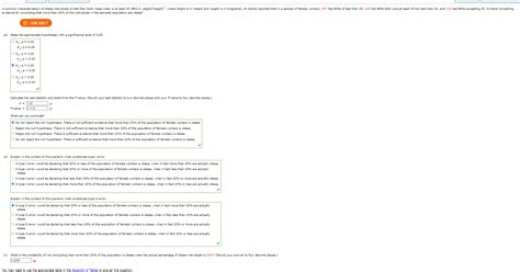 Solved Calculate The Test Statistic And Determine The Chegg Com