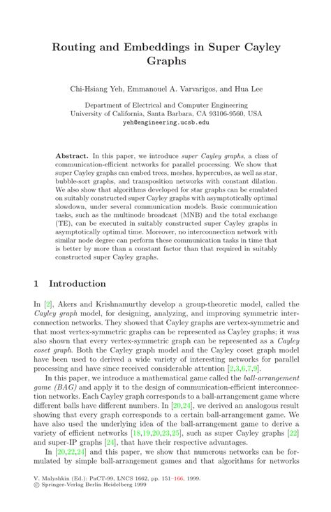 pdf routing and embeddings in super cayley graphs