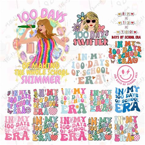 In My 100 Days Of School Era Png Happy 100 Days Of School Png 100