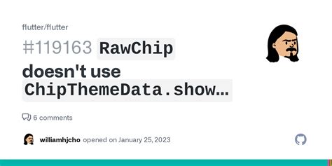 `rawchip` Doesnt Use `chipthemedatashowcheckmark` Value · Issue