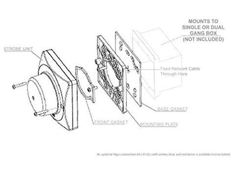 Algo IP Strobe Light