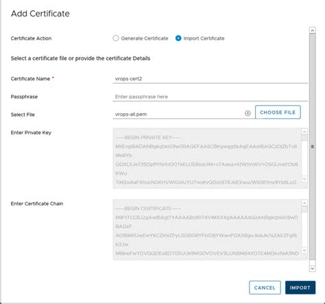 Vrealize Suite Lifecycle Manager Certificates Vnuggets