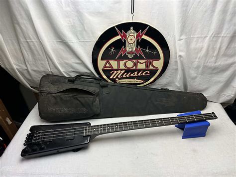 steinberger l series l2 4 string headless bass with gig bag reverb