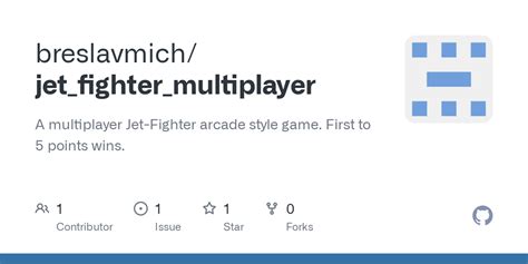 GitHub Breslavmich Jet Fighter Multiplayer A Multiplayer Jet Fighter Arcade Style Game First