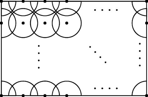 schematic diagram of the typical rbf s distribution over a rectangular