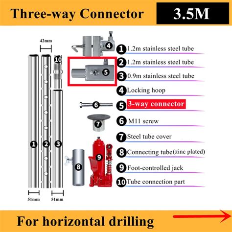 Underoof 드릴링 리그 유압 리프트 암 리프터 콘크리트 다이아몬드 코어 드릴링 머신 스탠드 자동 드릴링