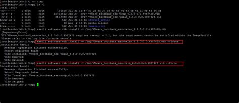 How To Manually Install Nsx 630 Vibs On Esxi 65 Hosts