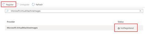 The Subscription Is Not Registered To Use Namespace Microsoftvirtualmachineimages Ciraltos