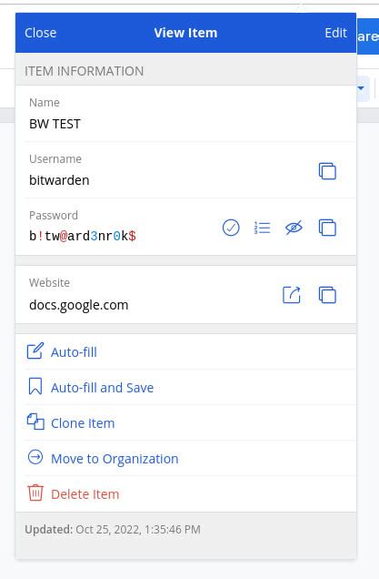 Filling In Digit Specific Passwords Bitwarden