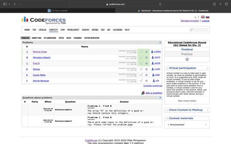 How Prefix Sum Works For Codeforces Round 162 Selva Arumugam Posted On The Topic Linkedin