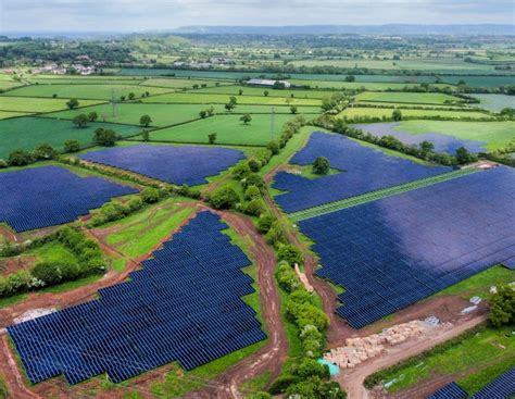 A Solar Farm Connects Directly To The Uk Grid For The First Time
