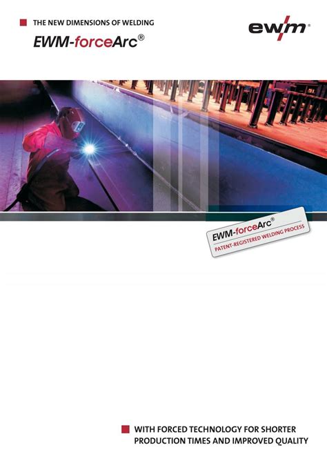Ewm Forcearc Ewm Welding Online