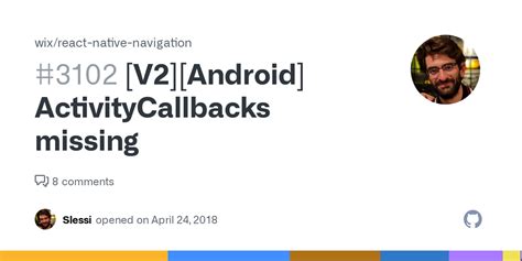 V2 Android ActivityCallbacks Missing Issue 3102 Wix React