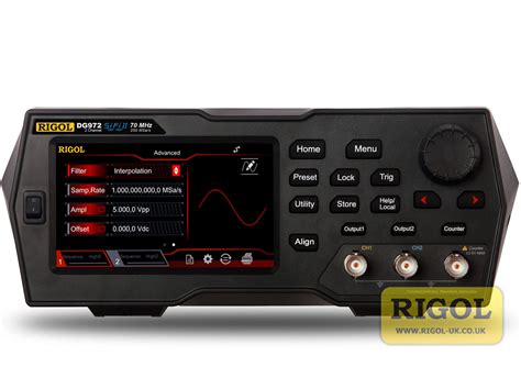 Rigol DG MHz Function Arbitrary Waveform Generator