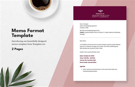 Memo Format Template Download In Word Google Docs PDF Template Net