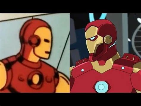 Evolution Of Iron Man In Cartoons In 18 Minutes 2018 Youtube Iron