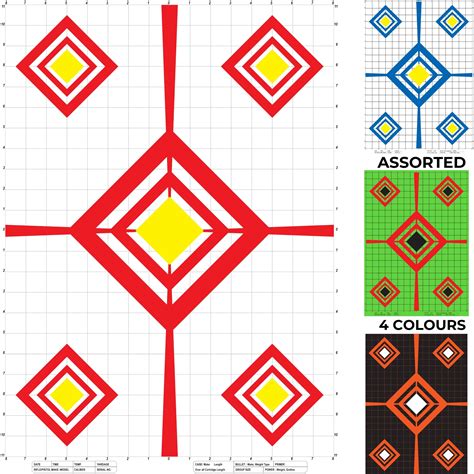 Heavy Duty Shooting Targets Paper Targets For Shooting Range