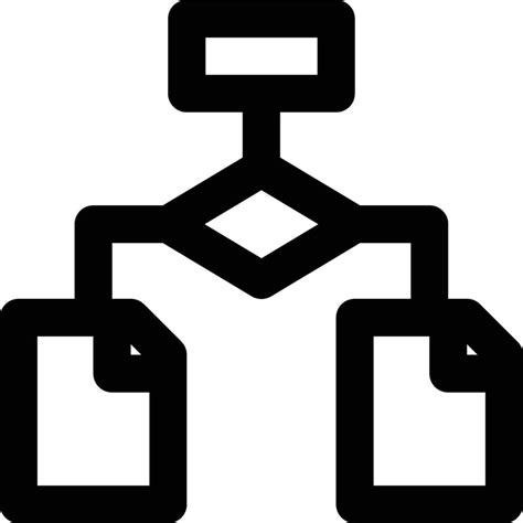 Algorithm Flow Chart Activity Outline Icon 60576739 Vector Art At
