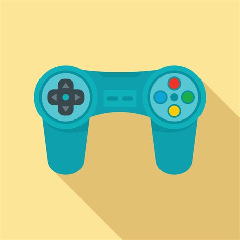 Gadget Game Controller Icon Flat Style 14413088 Vector Art At Vecteezy