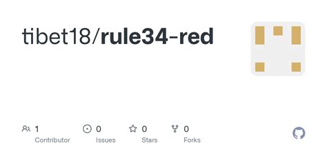 Github Tibet18rule34 Red