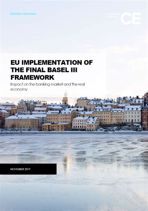Eu Implementation Of The Final Basel Iii Framework Copenhagen Economics