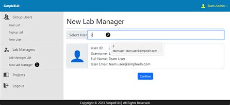 212 Create User Accounts For Team Edition — Simpleeln 100 Documentation