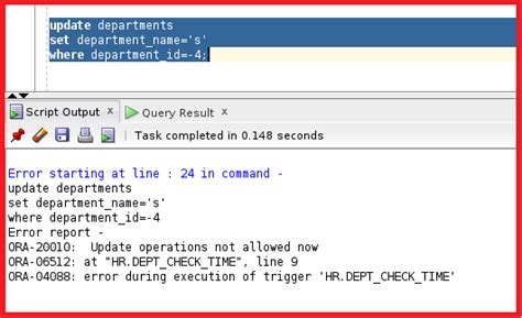 Statement Level Trigger Examples In Oracle Dot Net Tutorials