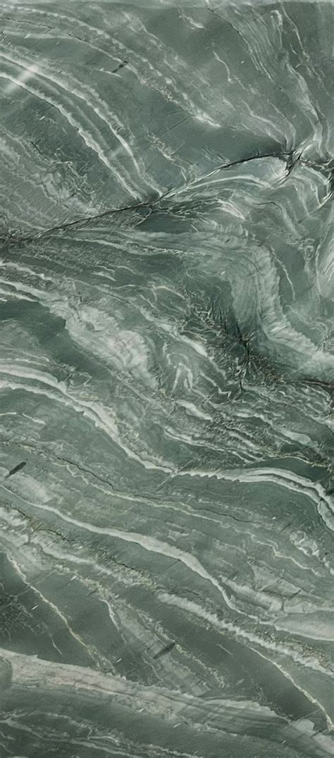 Laguna Green Green Marble Reception Desk Bookmatch Wall Cladding