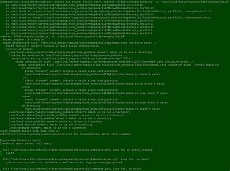 I Dont Know Which Part Is Wrong · Issue 227 · Jupyterlabextension