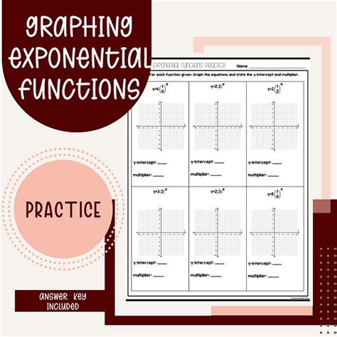 Graphing Exponential Functions Practice Teks A9d Worksheets Library