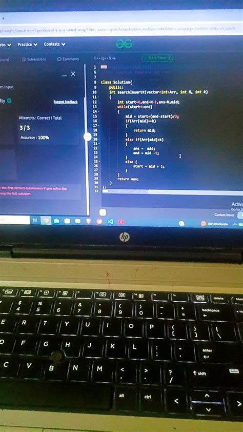 find insert position in array patel mo hasmi