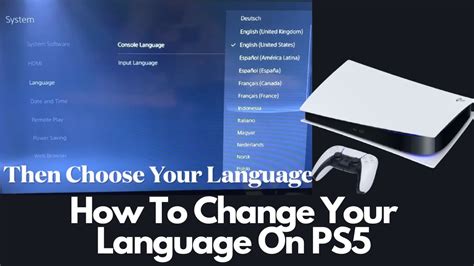 How To Change Your Language On PS5 YouTube