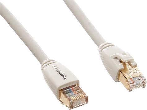 AmazonBasics RJ45 Cat 7e Network Ethernet Cable 7 6 Amazon Co Uk Electronics