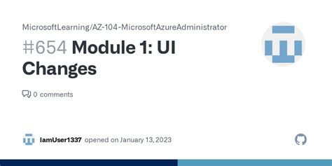 Module Ui Changes Issue Microsoftlearning Az Microsoftazureadministrator Github