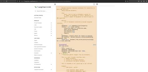 Doc Legibility Increase Width · Issue 948 · Langchain Ailangchain