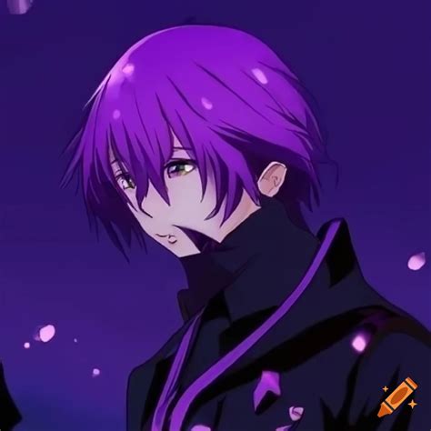 Anime Pic Color Violet