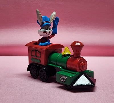 1989 Ertl Looney Tunes Train Bugs Bunny In Locomotive Warner Brothers