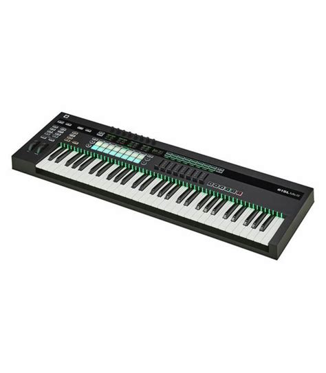 Buy 61SL MkIII Novation 61SL MkIII MIDI Controller Keyboard With 16 Velocity Sensitive Pads And