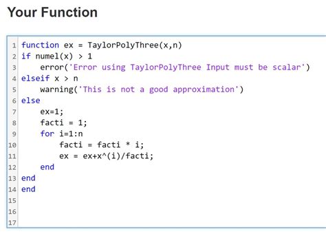 Solved The Taylor Polynomial Is A Powerful Tool For