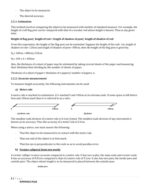 SOLUTION Introduction To Physics Study Notes Studypool