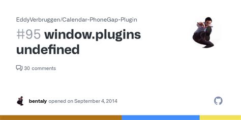 Windowplugins Undefined · Issue 95 · Eddyverbruggencalendar Phonegap