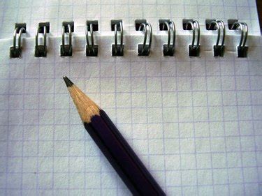 How To Make A Spiral Notebook Ehow