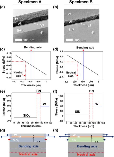 Cross Sectional TEM Images Of A SiO 2 And B SiN Based Download Scientific Diagram