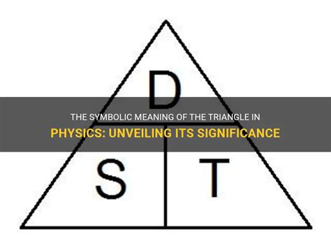 The Symbolic Meaning Of The Triangle In Physics Unveiling Its