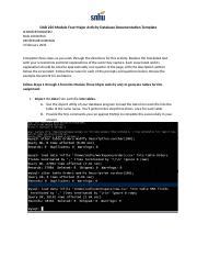 SQL Database Documentation Import Query Insert Update Course Hero